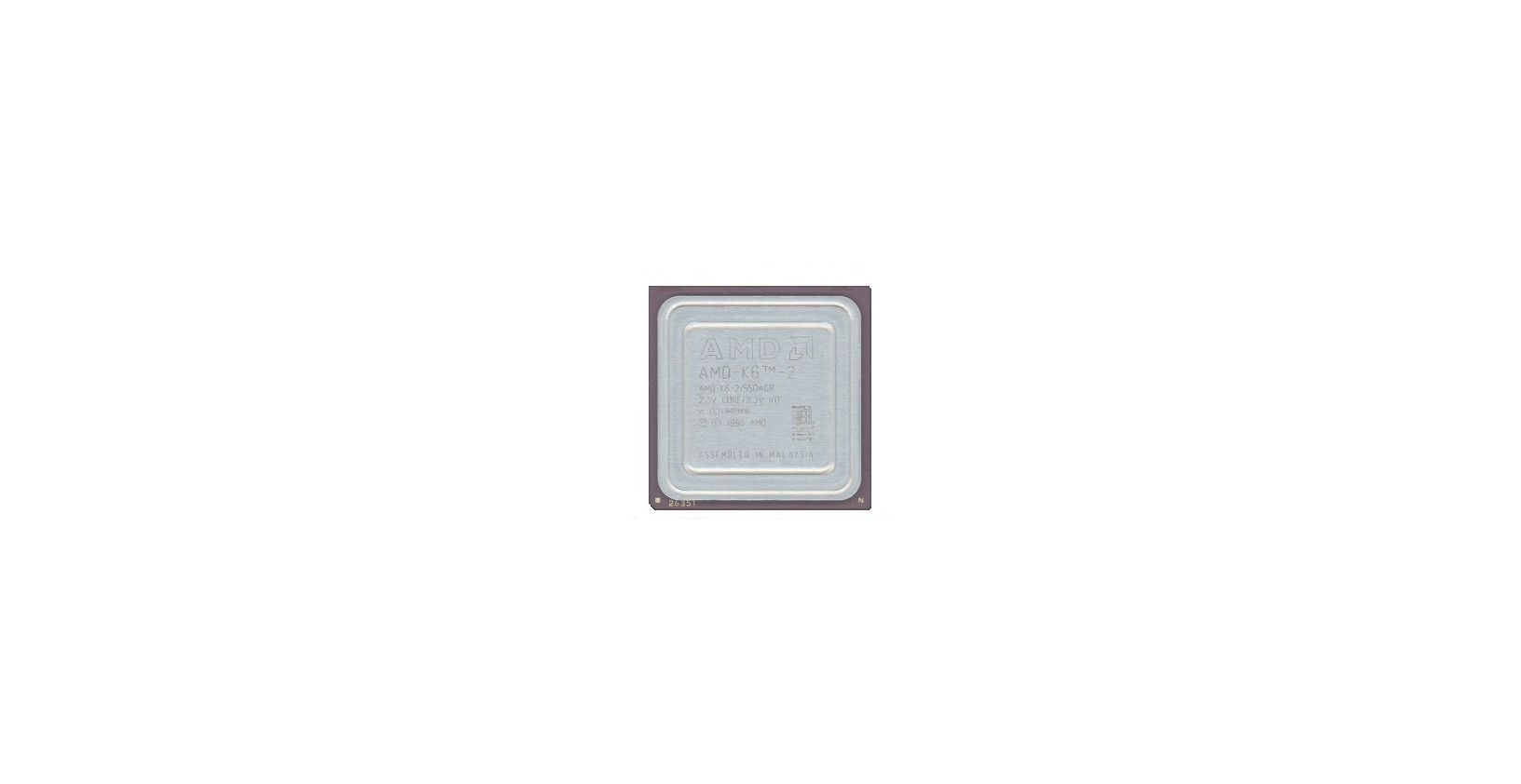 New AMD AMD-K6-2/550AGR 550MHz CPU